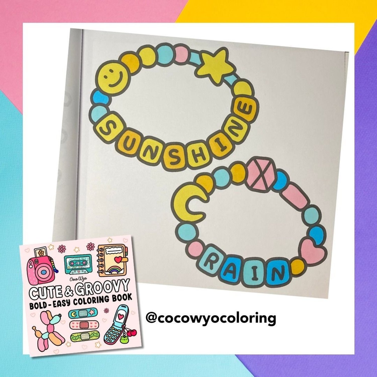 Livro de Colorir Cute e Groovy Coco Wyo - UND | Atacado Papelândia