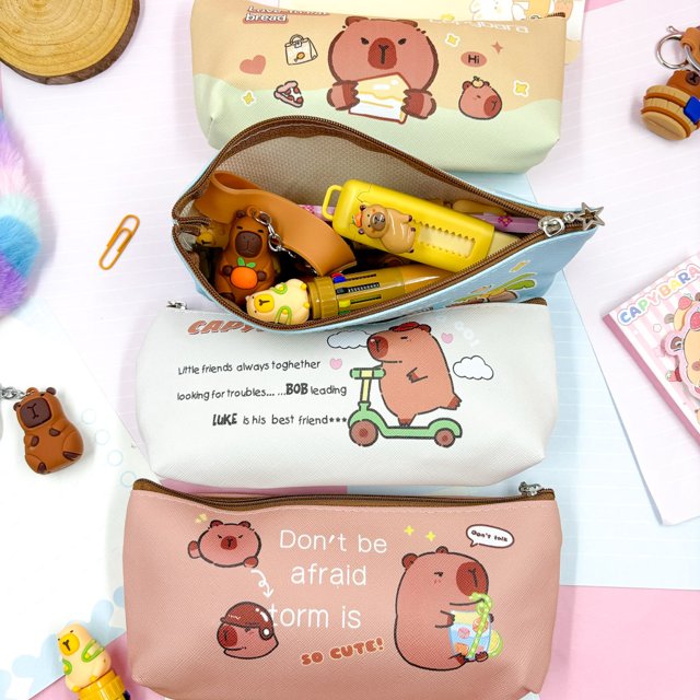 Estojo Fofo Capivara Retangular | Atacado Papelândia