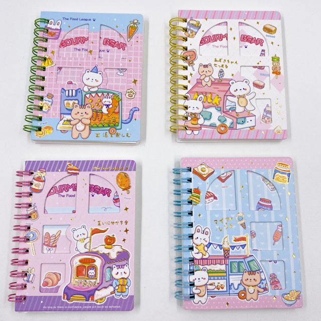 Mini Caderno A6 Gourmet Bear - UND | Atacado Papelândia