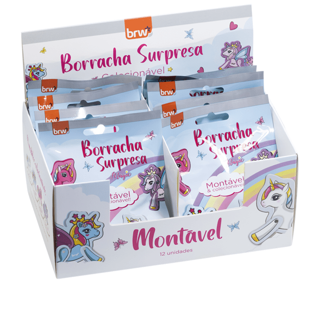 Borracha sachê Surpresa Magic BRW - CX 12 UND | Atacado Papelândia