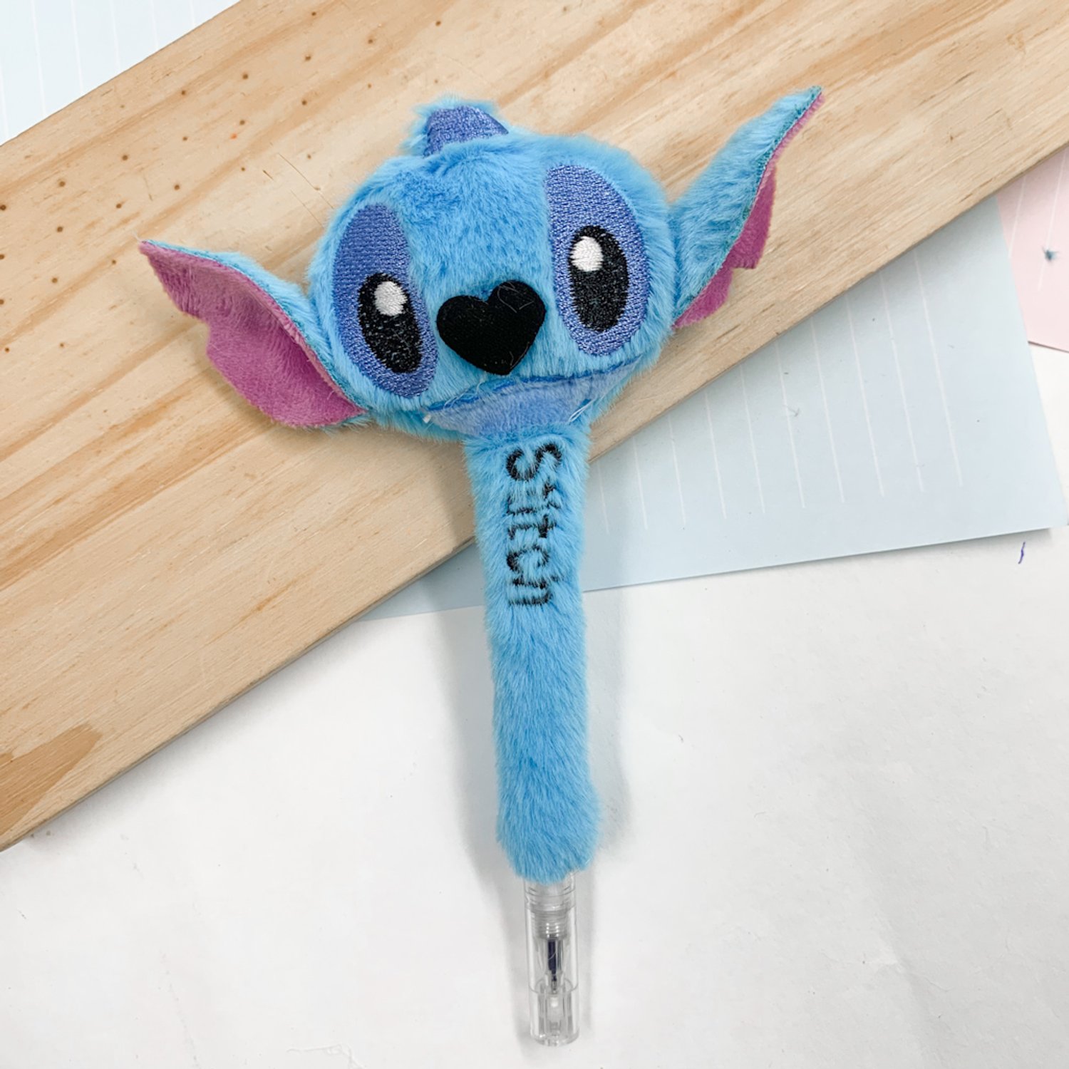 Caneta Premium Pelúcia STITCH E ANGEL - UND | Atacado Papelândia