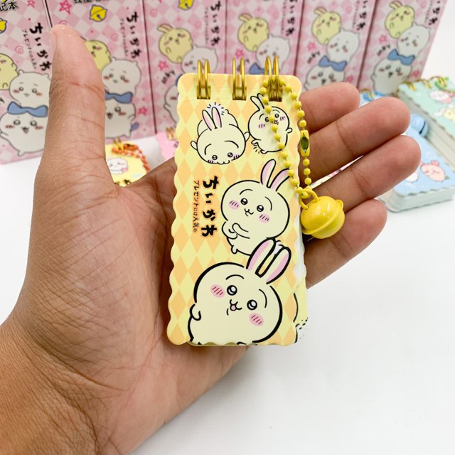 Mini Bloco de Notas c/ Espiral Chiikawa - UND | Atacado Papelândia