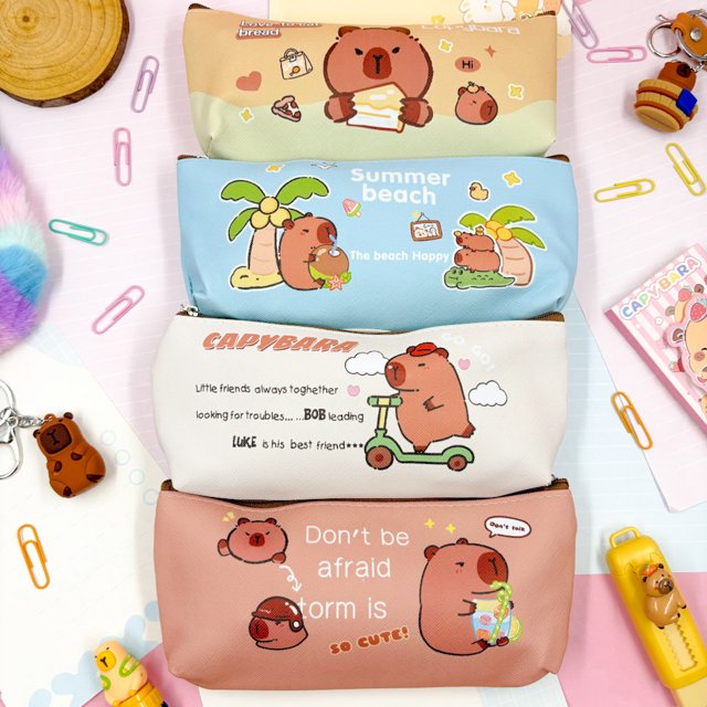 Estojo Fofo Capivara Retangular | Atacado Papelândia