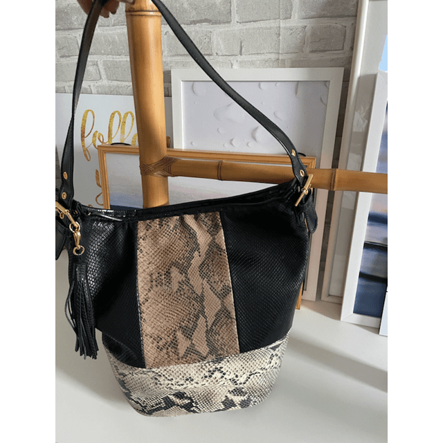 Bolsa couro Python Schütz | Oiqchic