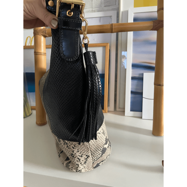 Bolsa couro Python Schütz | Oiqchic