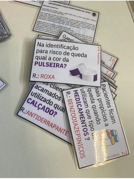 Meta 6-Jogo Bingo Protocolo de Queda | Ludic Nurse