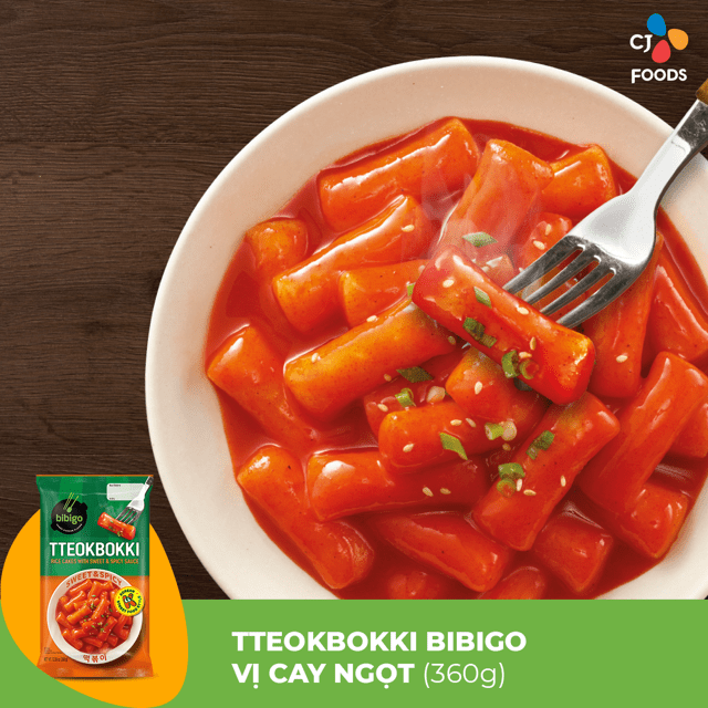Tteokbokki Sweet & Spice ( Tteokbokki Tradicional levemente Picante ...