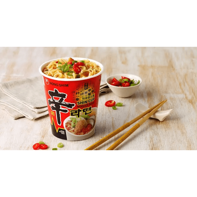 Shin Ramen Cup | K- BOX PRODUTOS COREANOS