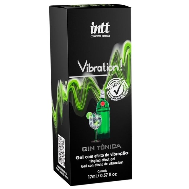 Gel Vibration Power Gin Tônica Kit com 02 | Universo dos Prazeres | Sex ...