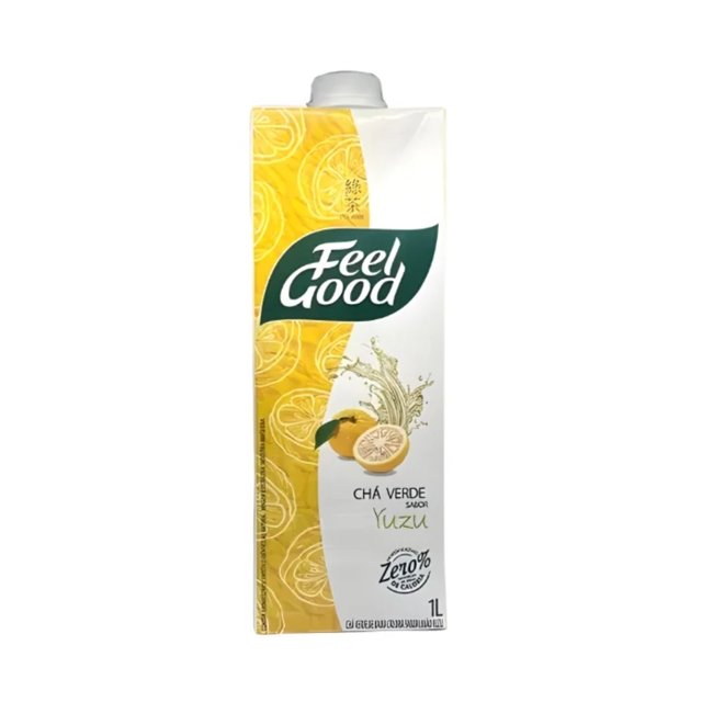 Chá Verde Sabor Yuzu Feel Good 1L | Empório Yo