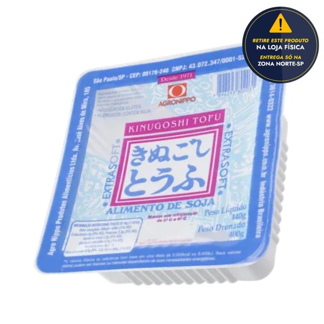 Tofu Kinugoshi 400g Agronippo - Delicadeza e Versatilidade na Sua ...