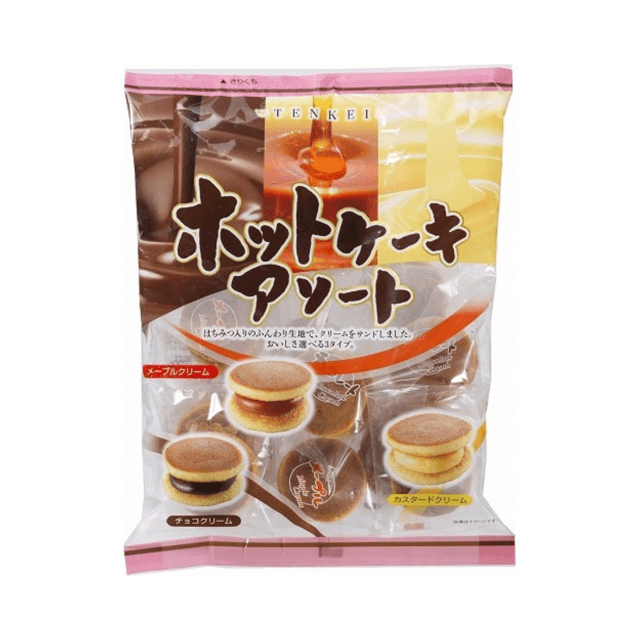 Doce Japonês Mini Dorayaki Tenkei 175g | Empório Yo