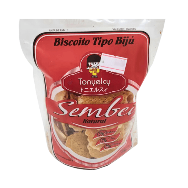 Biscoito Tipo Biju Sembei Natural Tonyelcy 50g - Delicadeza Japonesa ...