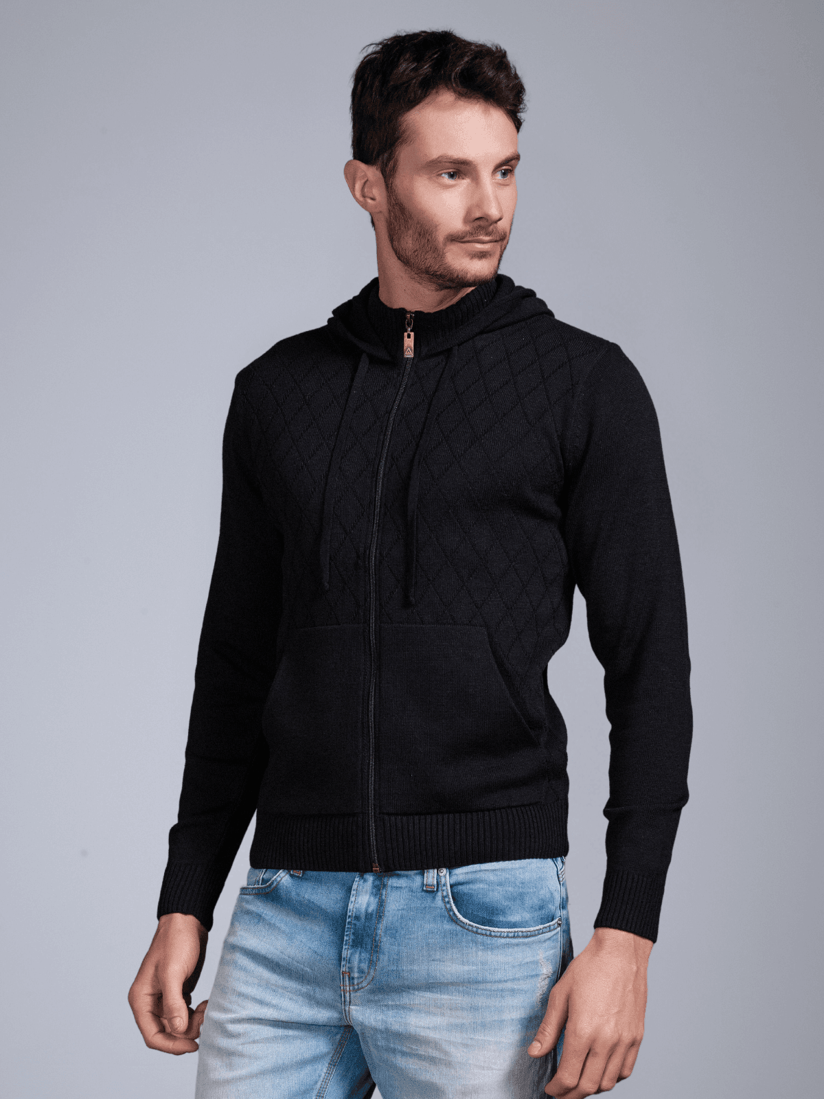Jaqueta Masculina Arnhold com Capuz | Iaraline