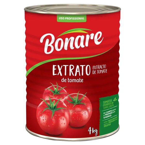 EXTRATO TOMATE BONARE LATA 4KG | Foodmaster
