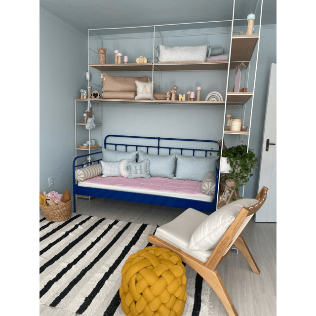 Sofá Cama Md 094 Ferro Art Móveis E Decoração