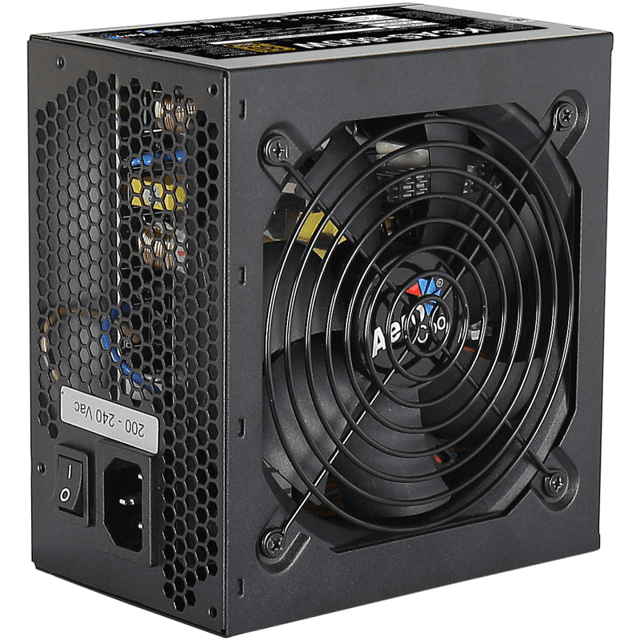 Fonte Aerocool 600w 80 Plus Bronze Kcas 600w Pfc Ativo Itx Gamer