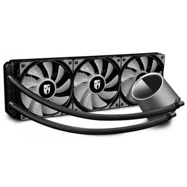 Water Cooler Gamer Storm DeepCool Castle RGB V2 360mm, Intel-AMD, DP-GS ...