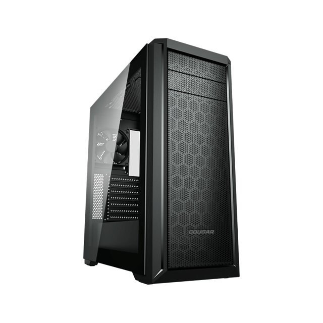 Gabinete Gamer Cougar MX330-G PRO, Vidro Temperado, Mid Tower, Preto, 385NC30.0001 | ITX Gamer