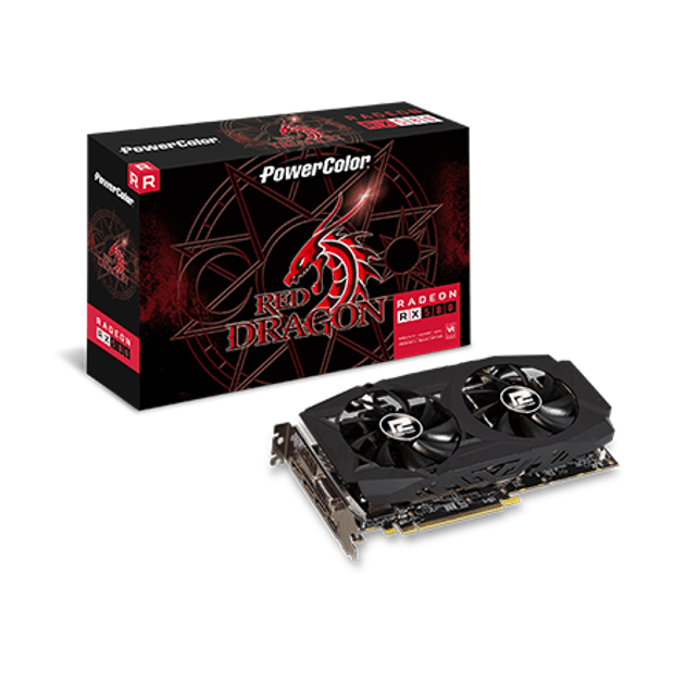 Placa de Video PowerColor, Red Dragon RX 580, 8GB, GDDR5, 256Bit, AXRX ...