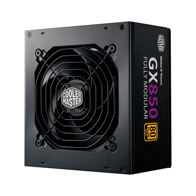 Fonte Cooler Master GX850 850W, 80 Plus Gold, PFC Ativo, MPE-8501-AFAAG-W1 | ITX Gamer