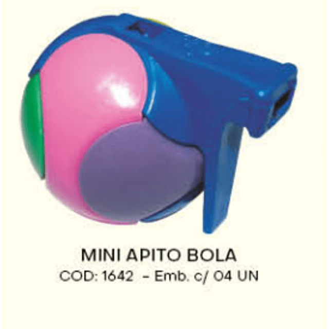 KIT MINI APITO BOLA - C/4 | Cobra Embalagens