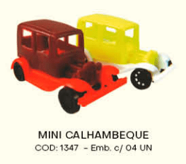 KIT MINI CALHAMBEQUE - C/4 | Cobra Embalagens