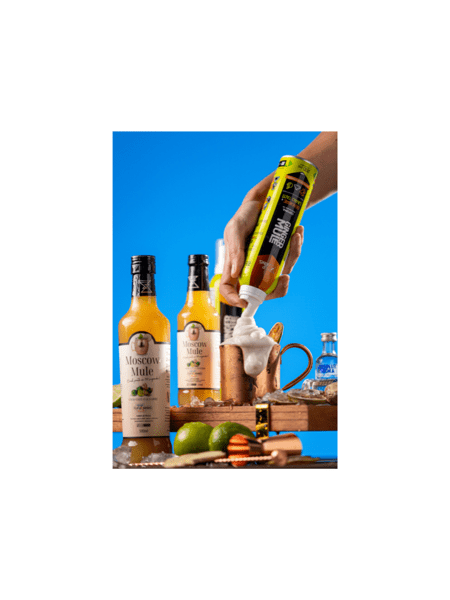 ESPUMA PARA DRINKS GINGER MULE 200ml | Club Wix | Club Wix