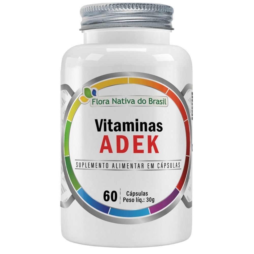 Vitaminas ADEK 60 cápsulas - Flora Nativa no ATACADO para REVENDA ...