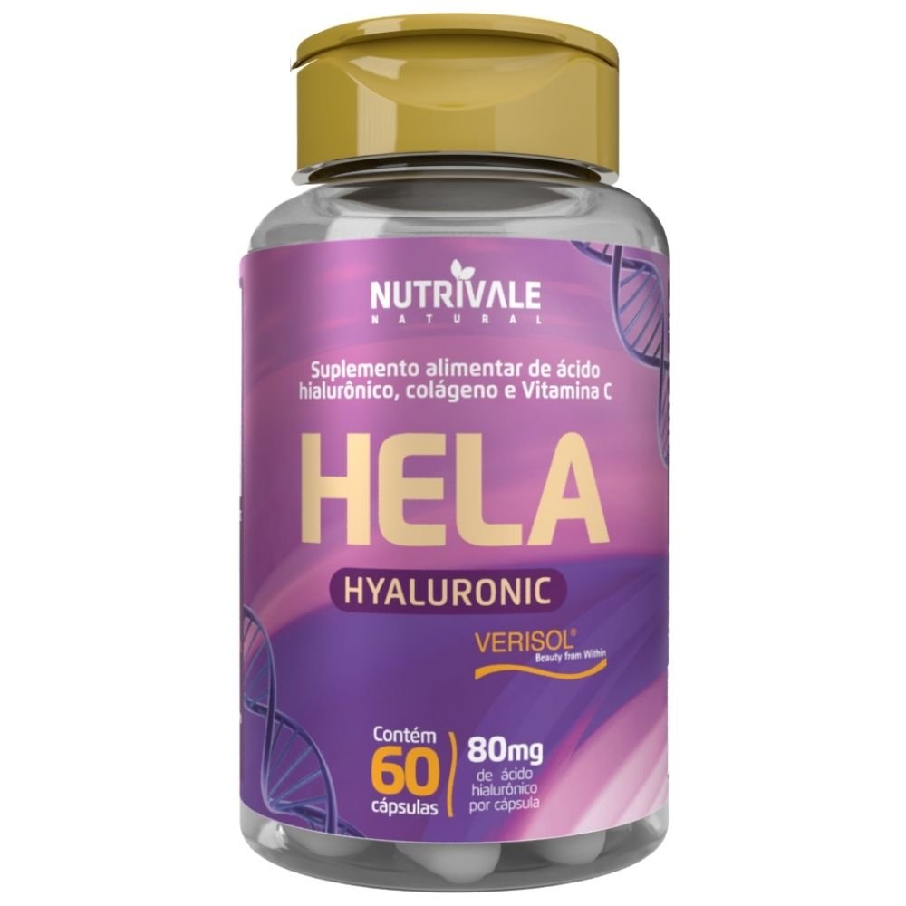 HELA (Ácido Hialurônico Haplex®) 60 cápsulas - Nutrivale no ATACADO ...