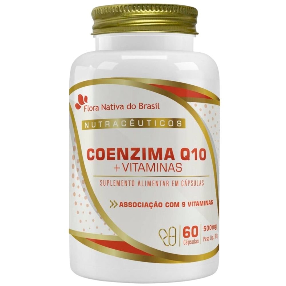 Coenzima Q10 com Vitaminas 60 cápsulas - Flora Nativa no ATACADO | Natural Distribuidora