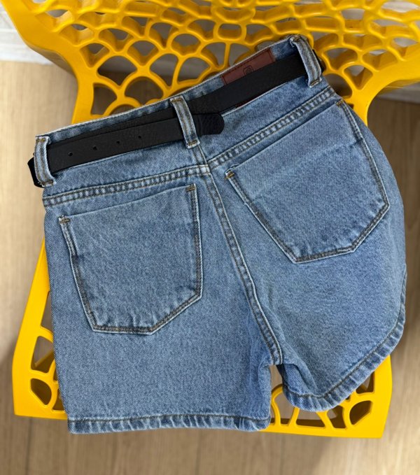 SHORT CHICA DLIZ - CLARO SEM ELASTANO REF 1 1028 | M Store Atacado