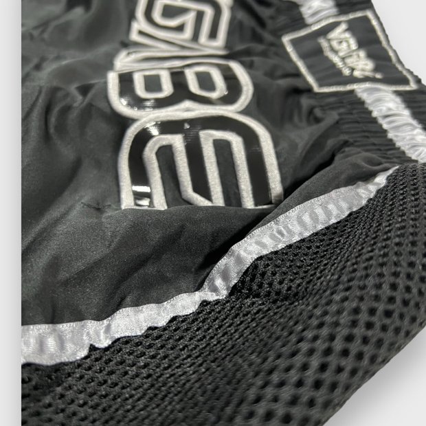 SHORT - STEEL COMBAT PRETO E PRATA - VGARBE | VGARBE