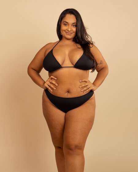 Biquíni Carol Preto Banana Split