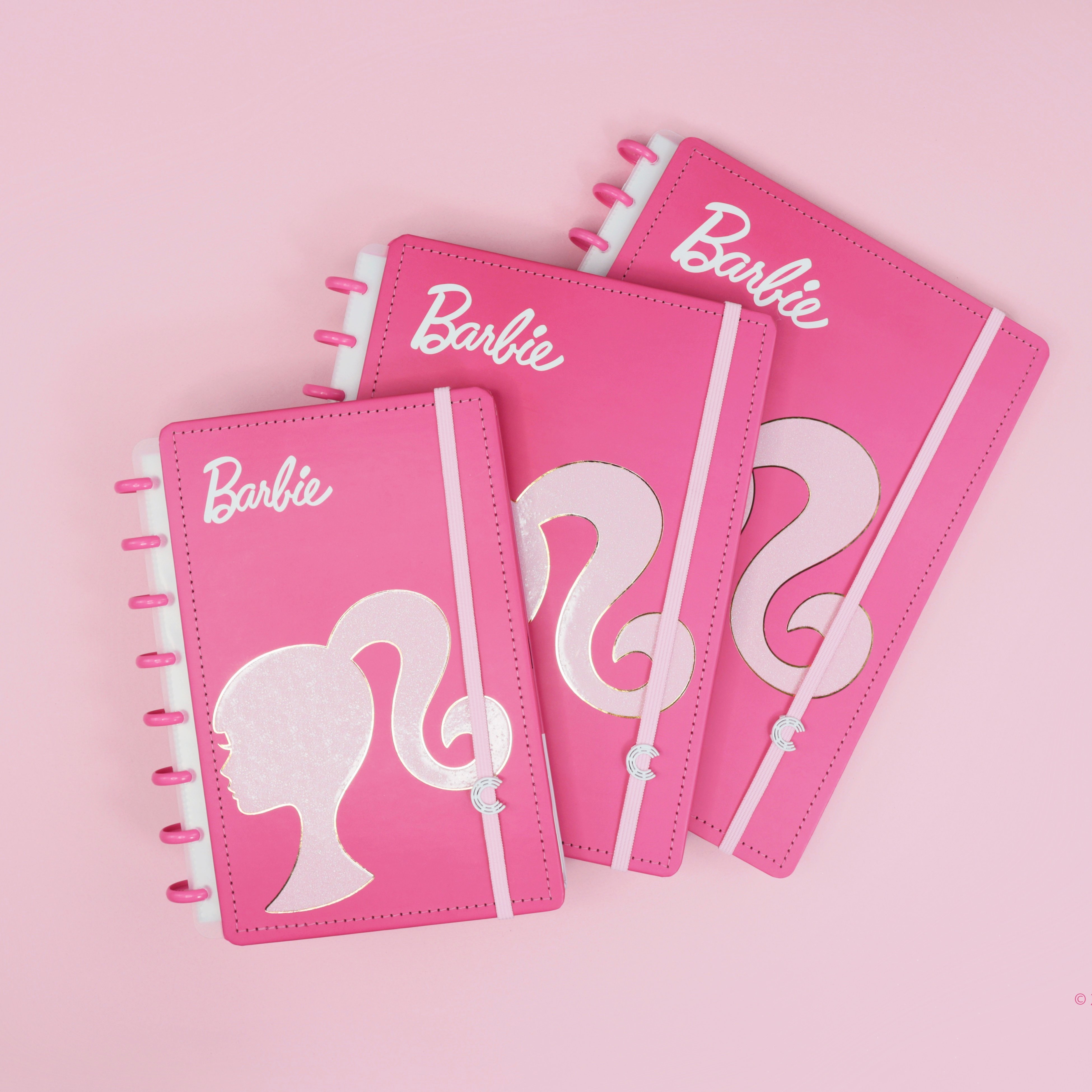 CADERNO BARBIE PINK - CADERNO INTELIGENTE | Papelaria Colorir