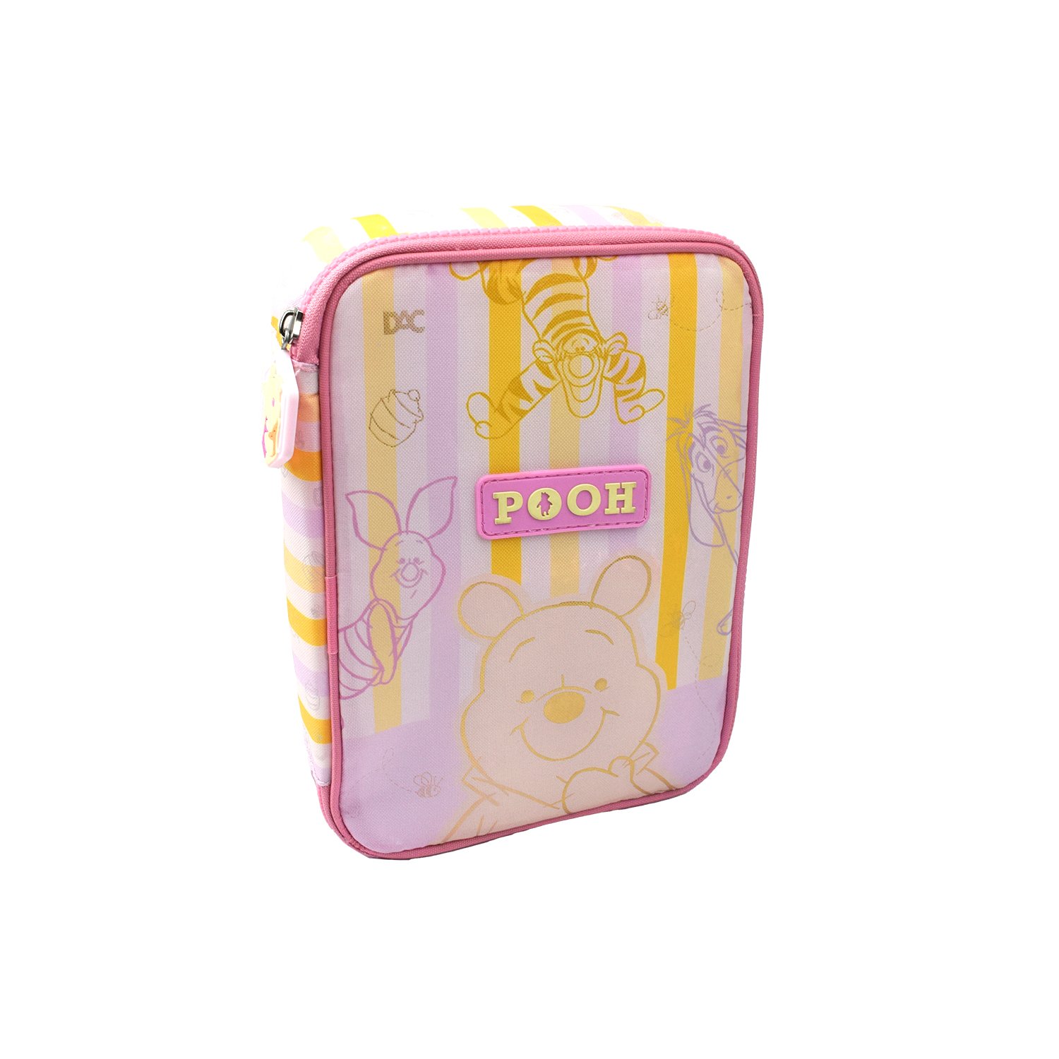 Estojo Box com Divisória Ursinho Pooh - Dac | Papelaria Colorir