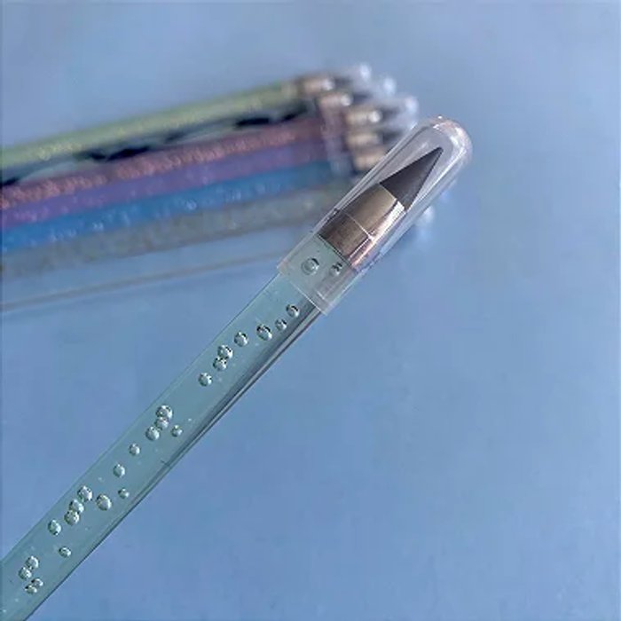 LÁPIS INFINITO TRANSPARENTE | Papelaria Colorir