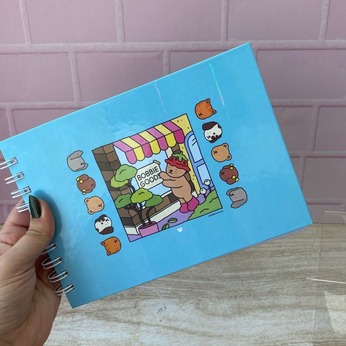 Livro de colorir Bobbie Goods 50 folhas Azul claro | Papelaria Colorir