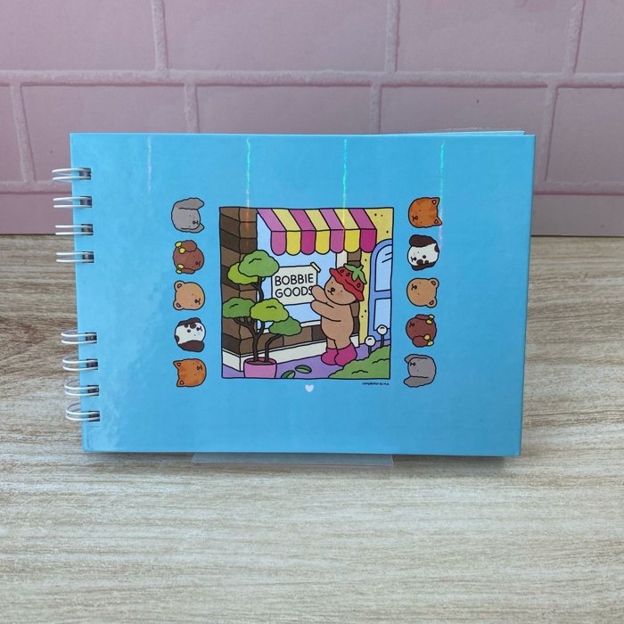 Livro de colorir Bobbie Goods 50 folhas Azul claro | Papelaria Colorir