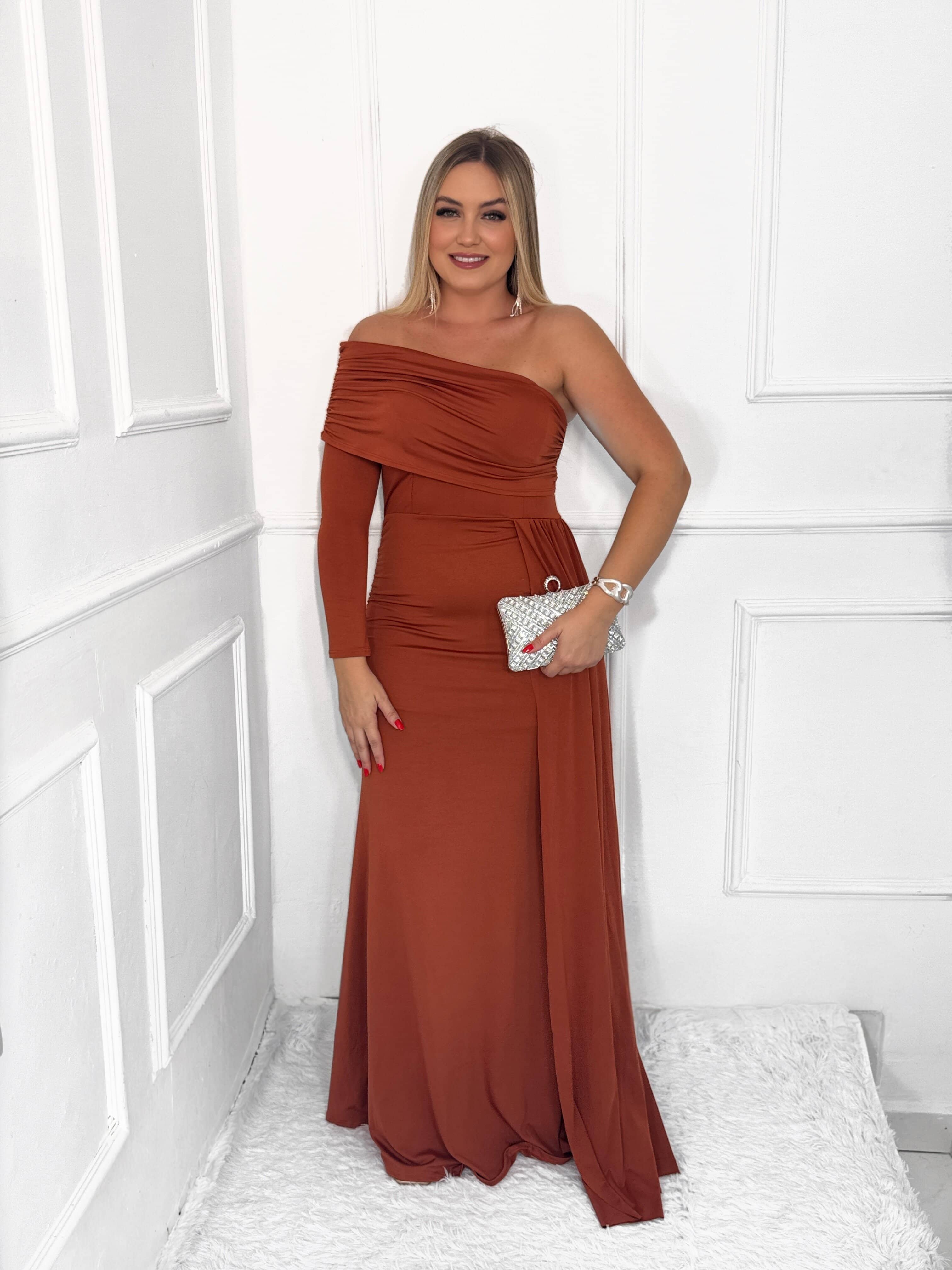 Vestido Longo em Poliamida Maya | Menina Vest