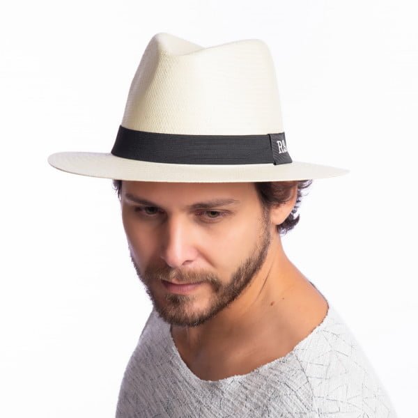 Chapéu fedora off | Fio de Palha