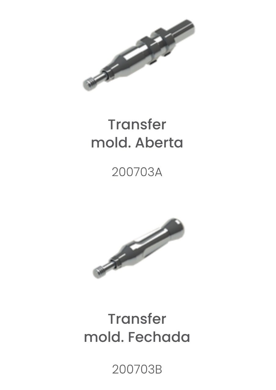 Transfer Para Cone Morse Compatível com Implante Conexão® CM 3.5/3.75/4 ...
