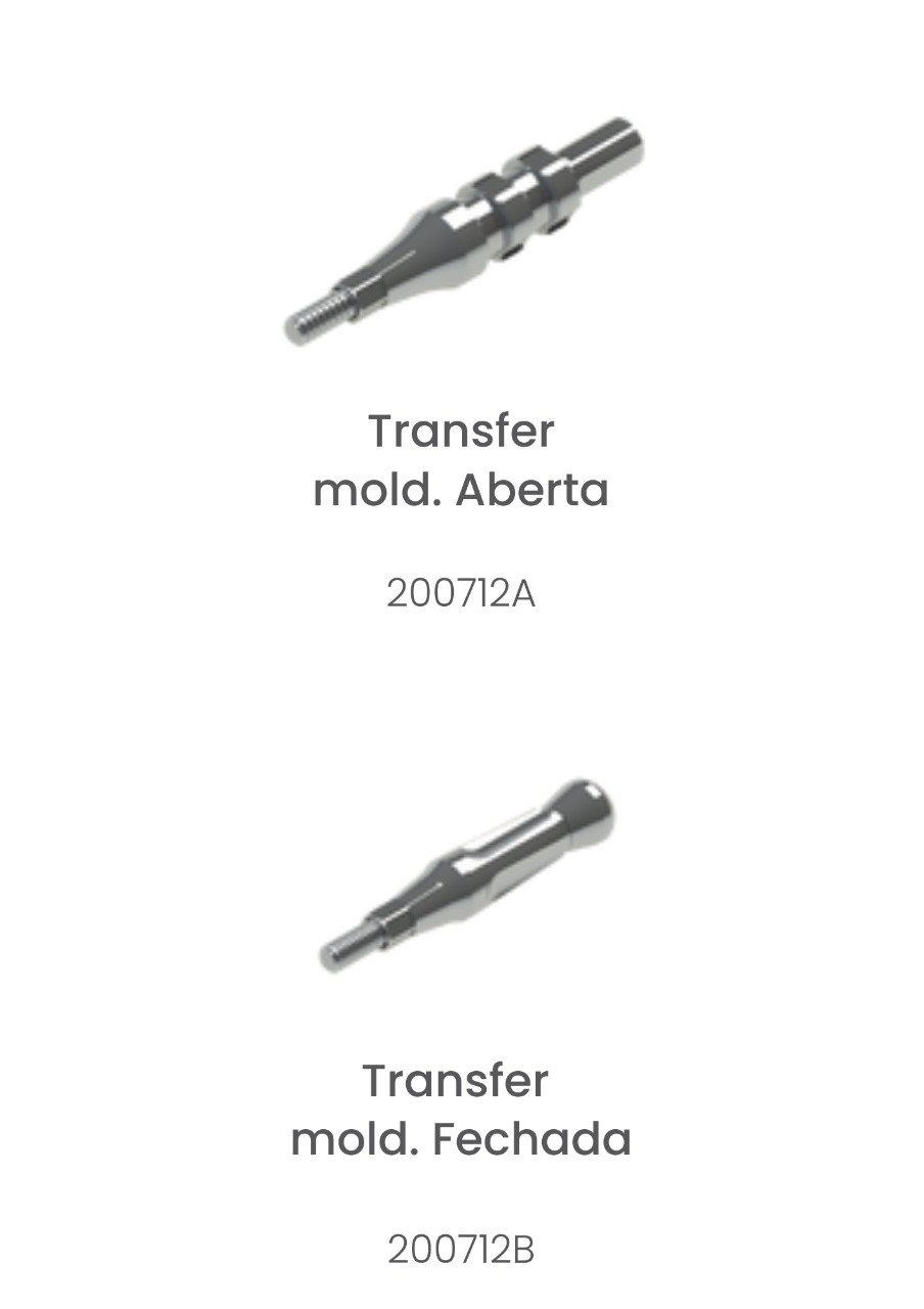 Transfer Para Cone Morse Compatível com Implante SIN®SW 16° CM 3.8/4.5 ...