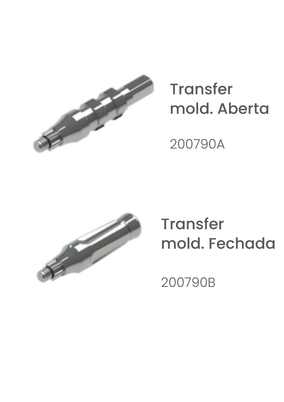 Transfer Para Cone Morse Compatível com Implante Straumann® RB/WB 3.5 A ...