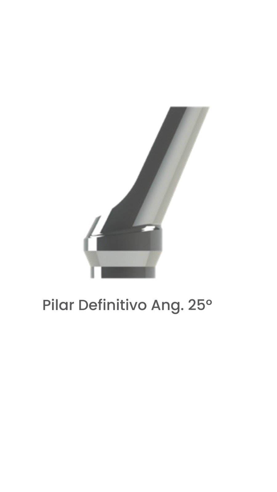 Pilar definitivo Angulado 25º H.E Compativel com Implante Systhex® HE 3 ...