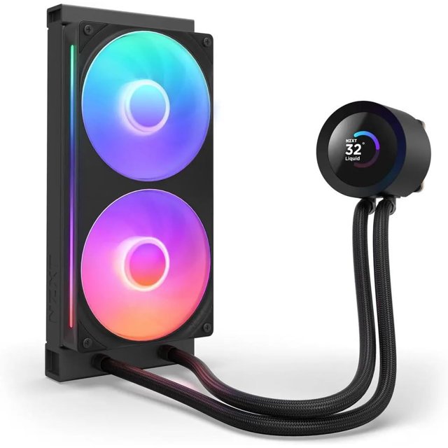 Water Cooler NZXT Kraken Plus, 240mm ARGB, AIO LCD Display, Intel e AMD ...