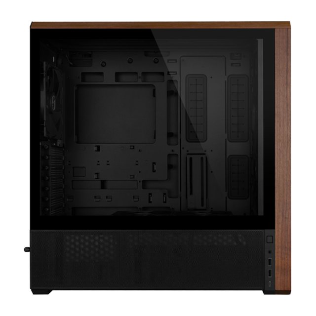 Gabinete Lian Li Lancool 217 Wood Edtion, Mid Tower, ATX, Vidro ...