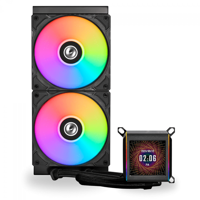 Water Cooler 280 Display LCD Lian Li Galahad II AIO, ARGB, 280mm, Intel ...