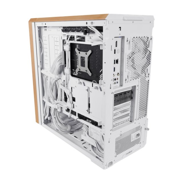 Gabinete Lian Li Lancool 217 Wood Edtion, Mid Tower, ATX, Vidro ...
