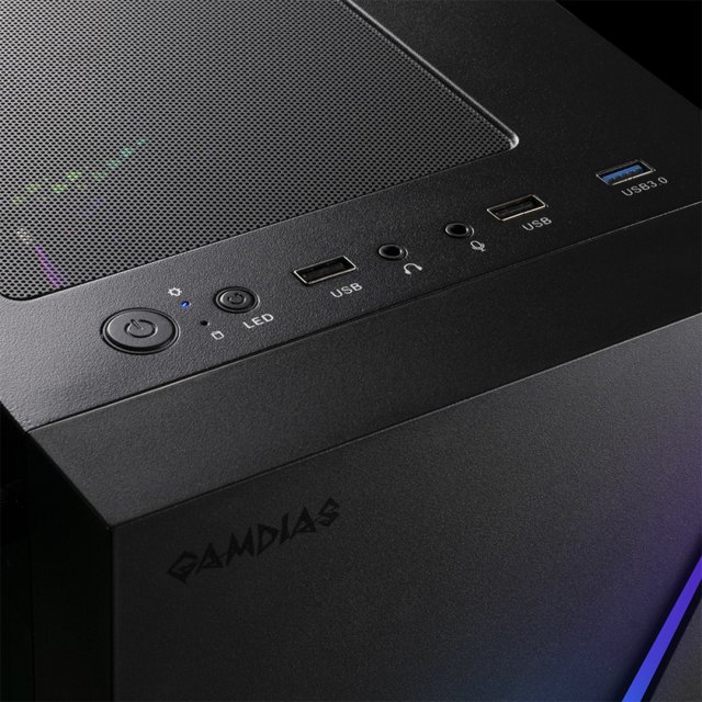 Gabinete Gamer Gamdias Argus E5, Mid Tower, Vidro Temperado, ATX | PC ...